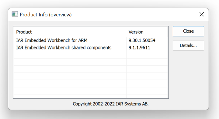 Iar Workbench Project Integration Guide