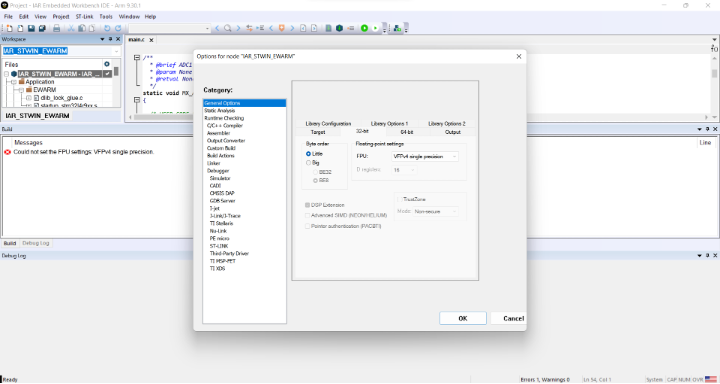 IAR Workbench Project Integration Guide
